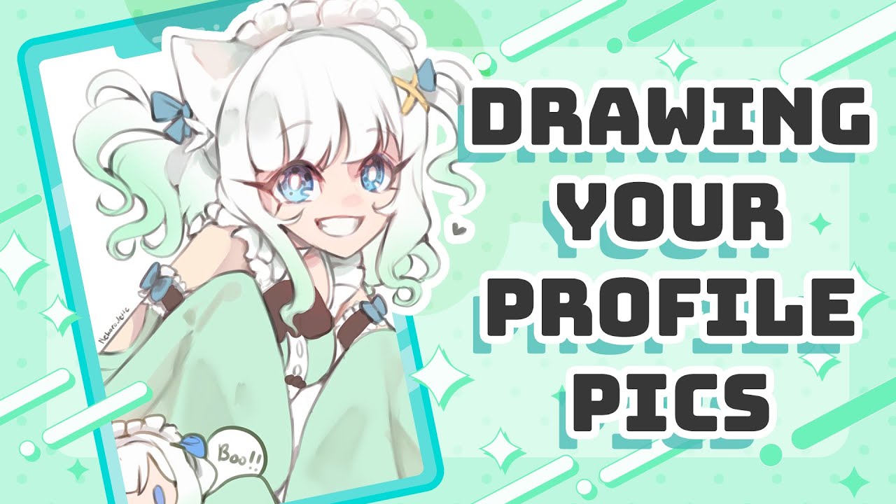 【DRAWING YOUR PROFILE PICS】da minty?!【Maid Mint Fantome】 - YouTube