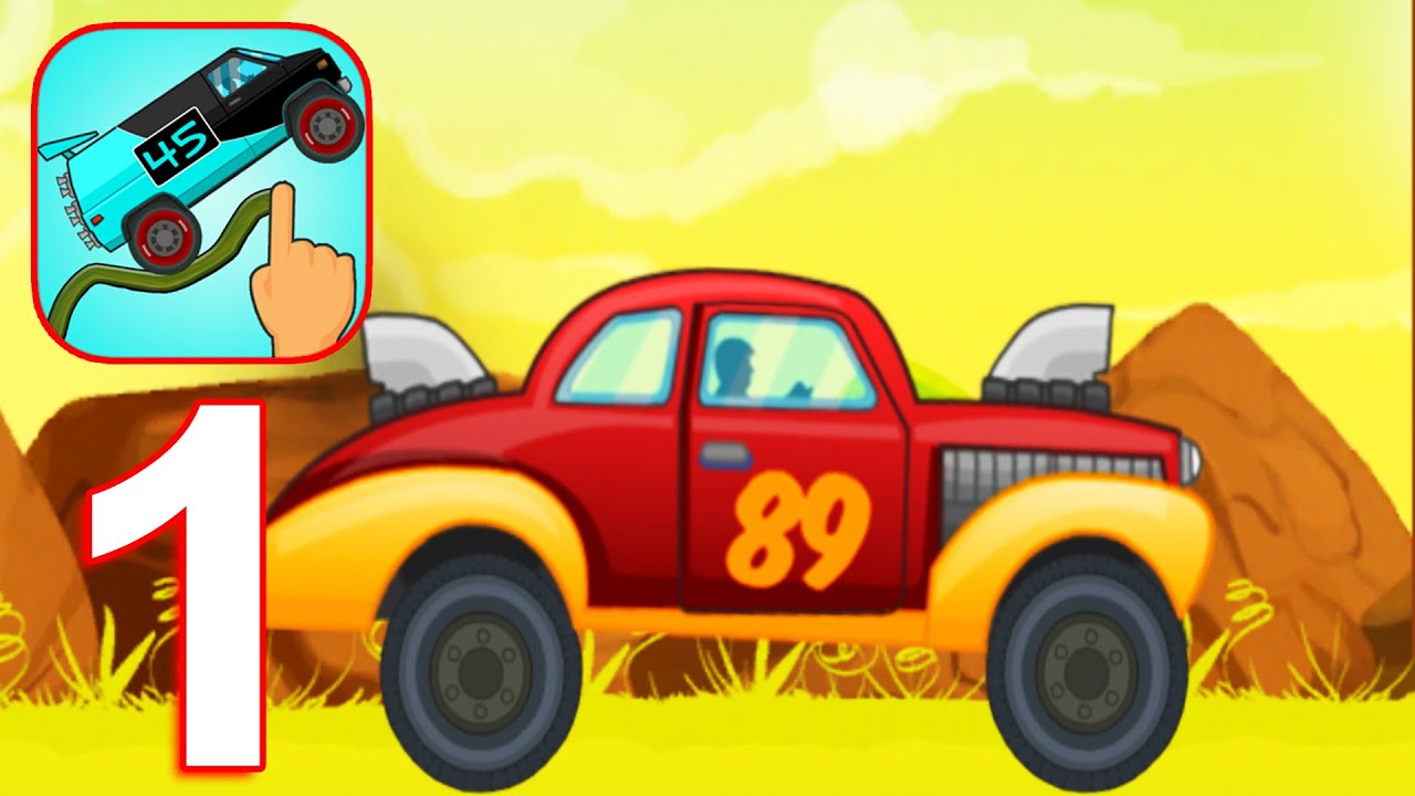 Road Draw Climb Your Own Hill Gameplay Walkthrough Part 1 (IOS/Android ...