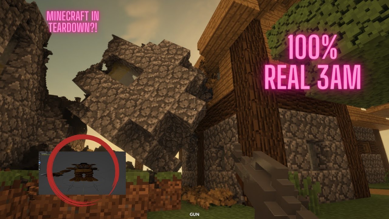 MINECRAFT IN TEARDOWN???!?!?!?!? | Teardown PC - YouTube