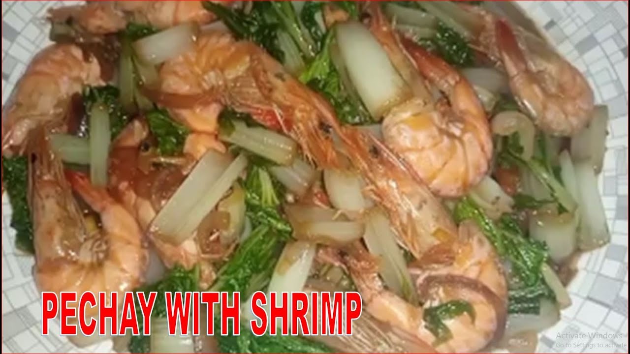 GINISANG PECHAY WITH SHRIMP || PECHAY RECIPE || LUTONG BAHAY... - YouTube