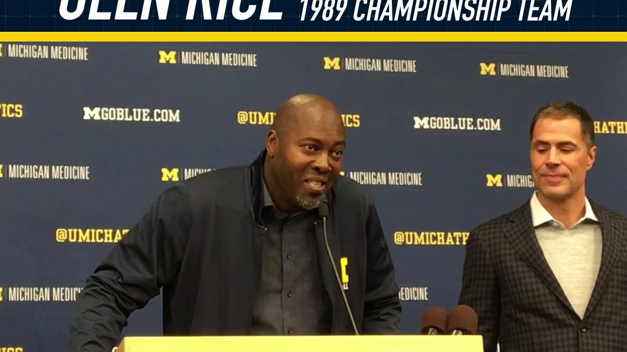 Glen Rice talks John Belien and 1989 NCAA Championship Team - YouTube