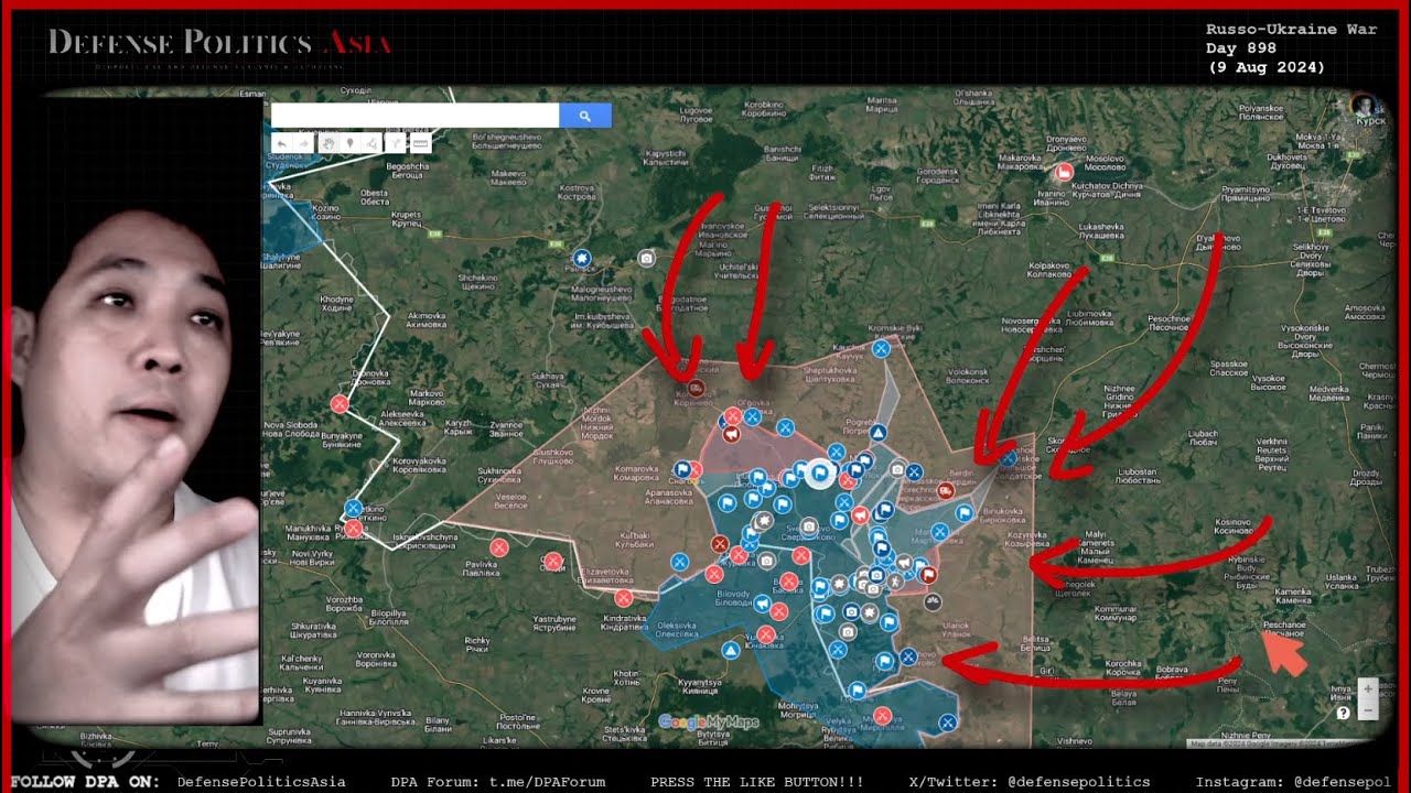 [ KURSK OFFENSIVE ] Latest Updates & Frontline Mappings, Ukrainian ...