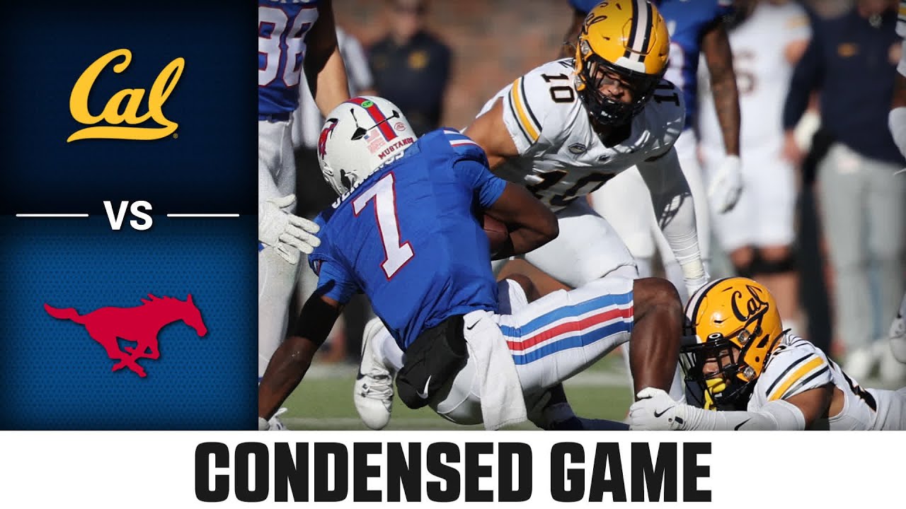 Cal vs. SMU Condensed Game | 2024 ACC Football - YouTube