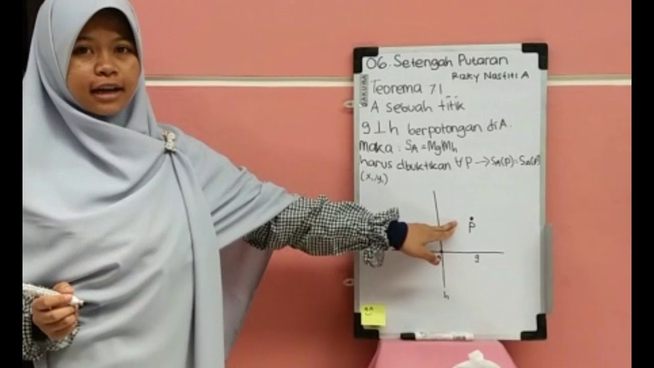 06 Setengah Putaran Geometri Transformasi Rizky Nastiti Amelia | 3C ...