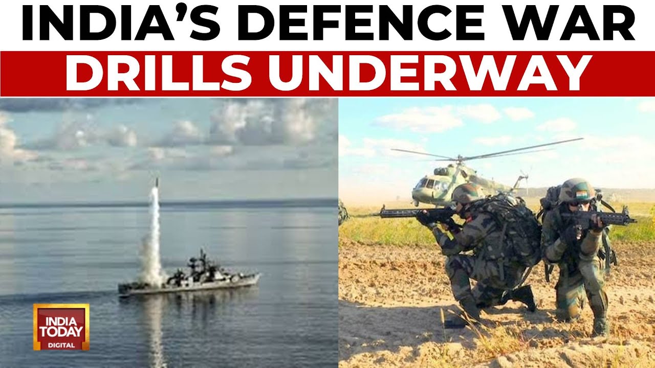 India's Armed Forces Prepared: Air, Sea, Land Exercises Showcase ...