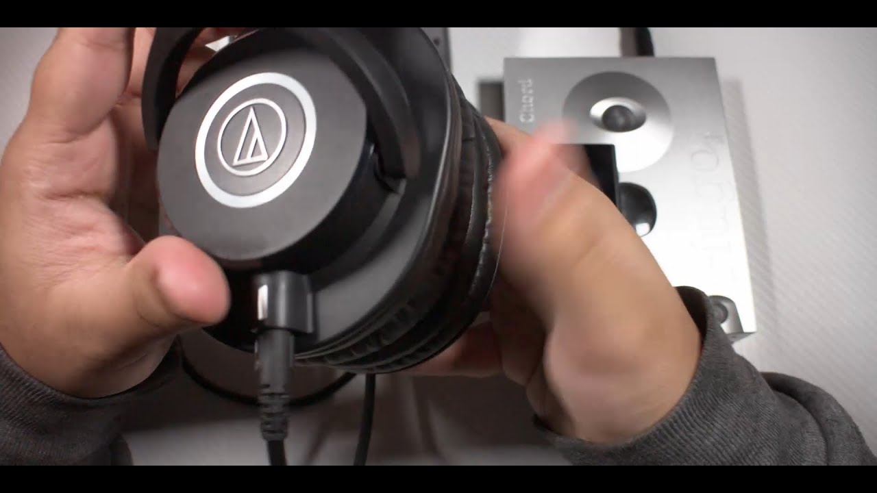 Audio Technica ATH-M40X - Unboxing And First Impressions!!! - YouTube