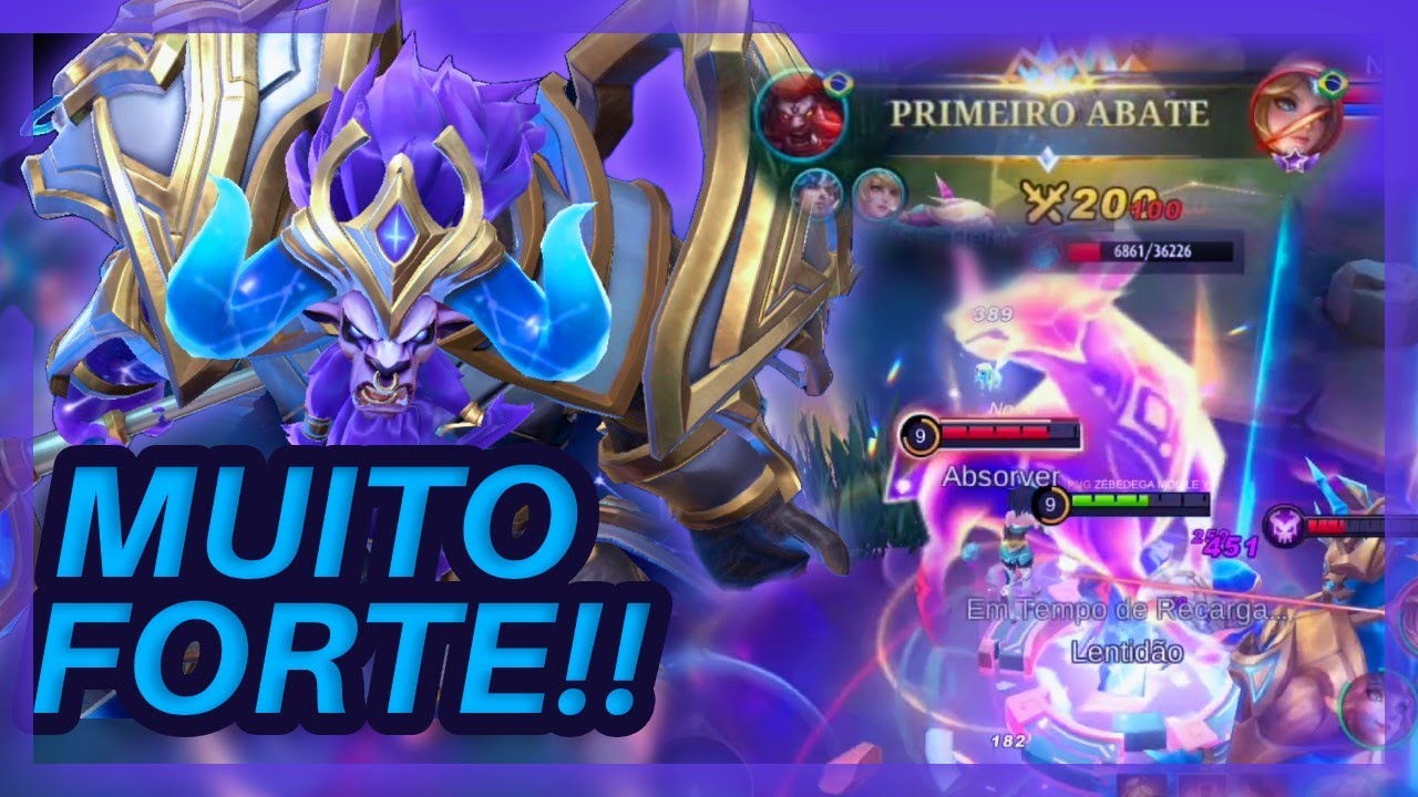 ESSE MINO TÁ MUITO FORTE!! - Minotauro Gameplay MLBB - YouTube