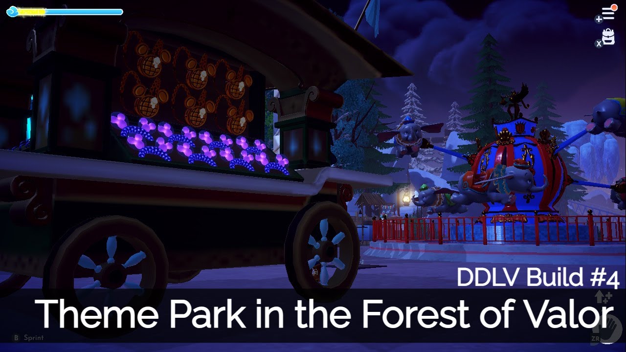 DDLV Build #4 | Theme Park in the Forest of Valor - YouTube