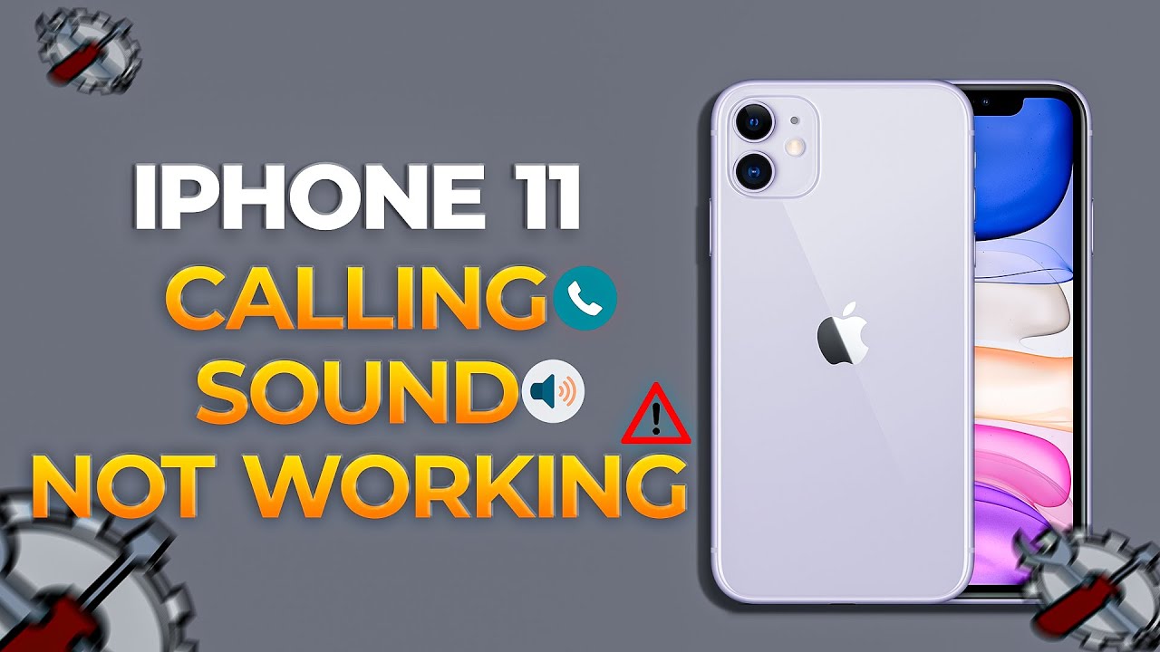 iphone 11 calling sound not working / No Sound for Incoming Calls on ...