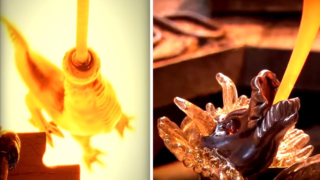 Glass Making Compilation - Amazing Glass Art You Have To See. - YouTube