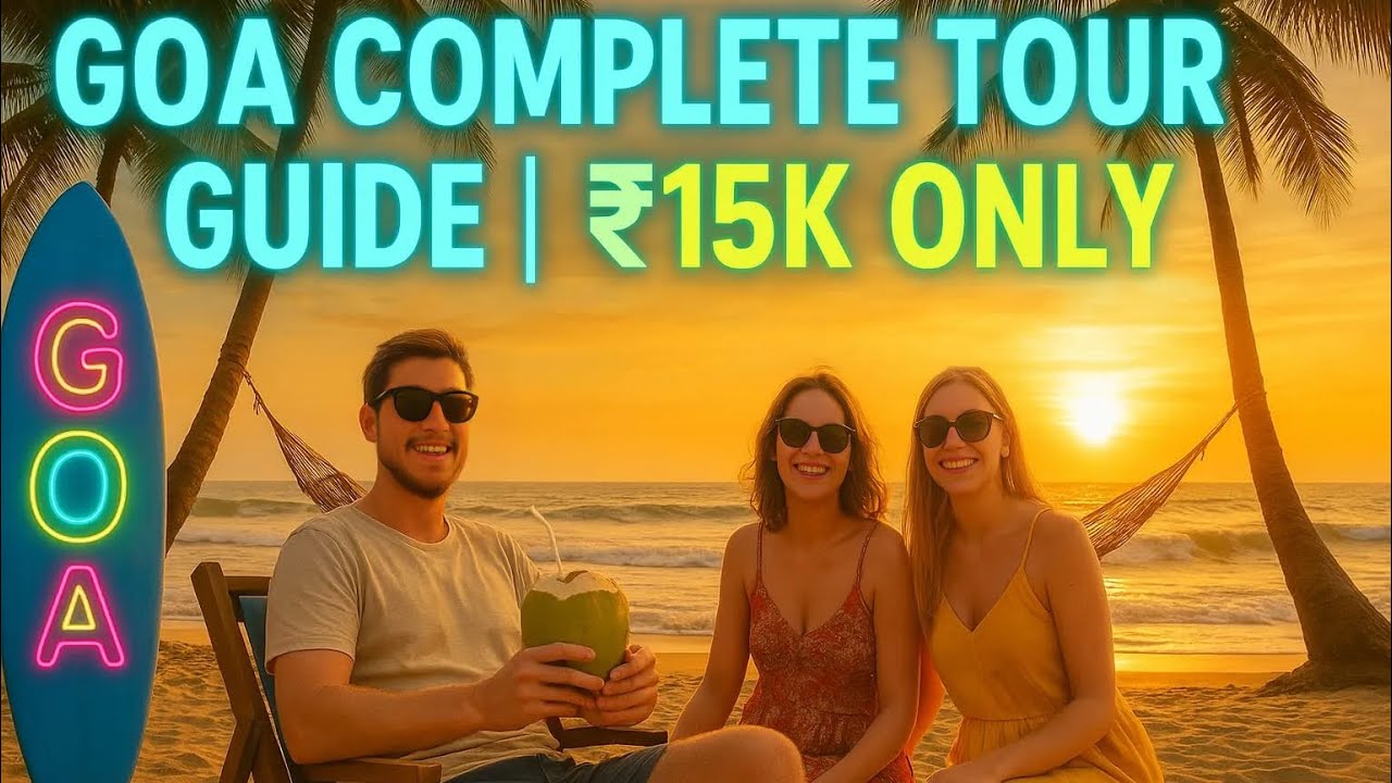 The ULTIMATE 4 Day Goa Itinerary | Goa Trip | Goa Trip Planning | Goa in Monsoon | Goa Plan ...
