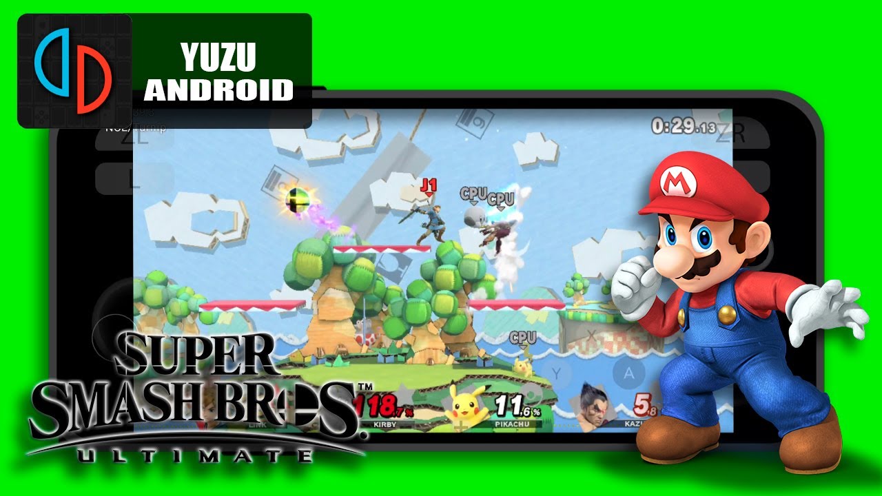 SUPER SMASH BROS. ULTIMATE Yuzu android v212 Poco x3 pro ...