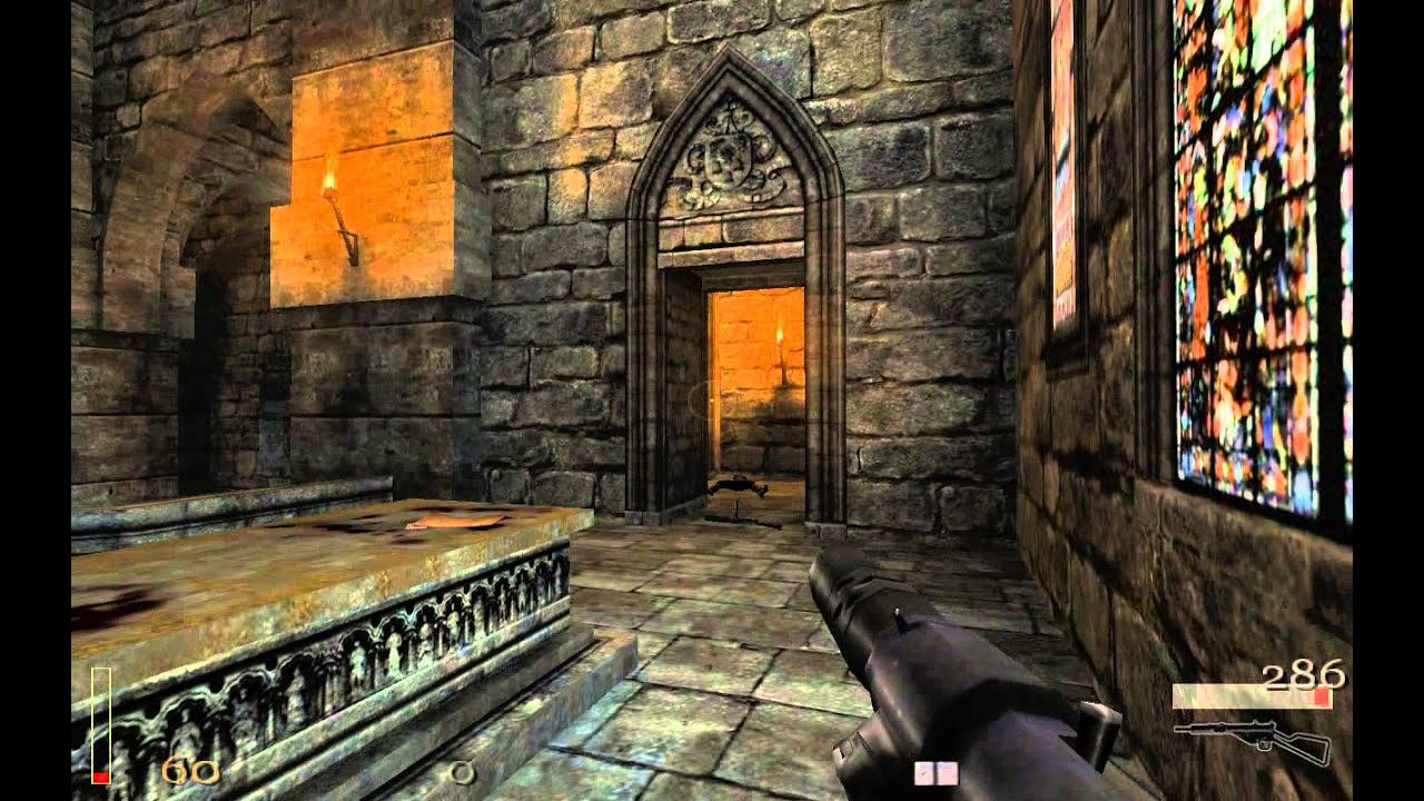 RTCW secrets walkthrough - Mission 7: The Defiled Church [HD] - YouTube
