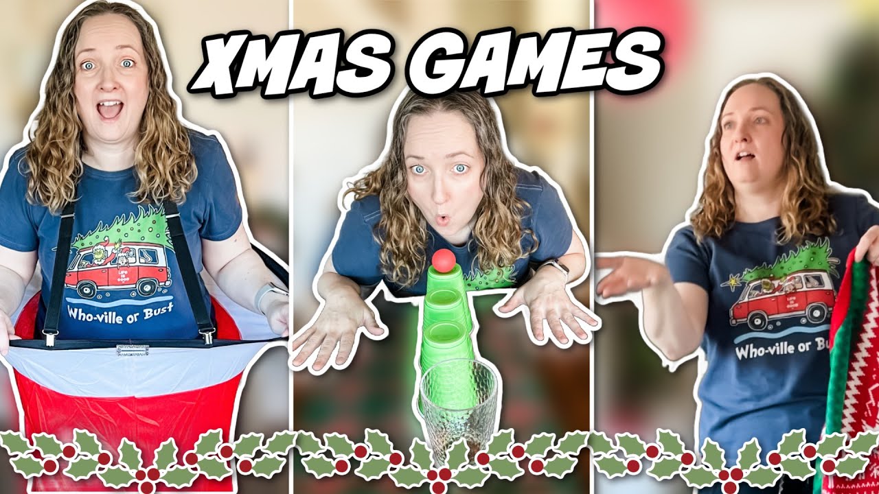 NEW Festive CHRISTMAS GAMES for 2025 (ALL AGES) - YouTube