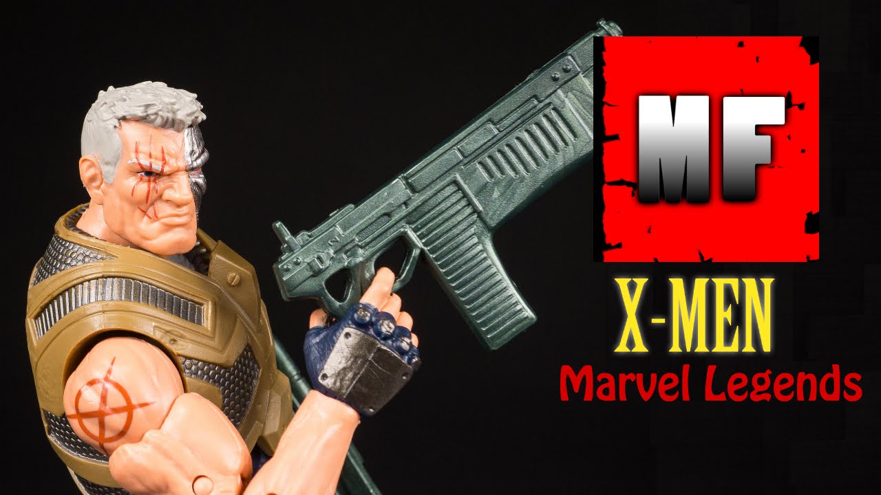 Marvel Legends CABLE X-Men Wave BAF Juggernaut series Review - YouTube