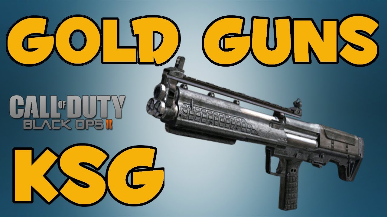 Black Ops 2 Gold Guns - "GOLD KSG" Weapon Tips! - (Best Class Setup ...