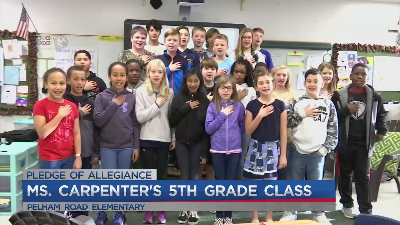 Ms. Carpenter's 5th grade class at Pelham Road Elementary - YouTube