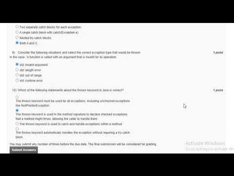 NPTEL Fundamentals of Object Oriented Programming week-6 Assignment Answers Jan2025 - YouTube