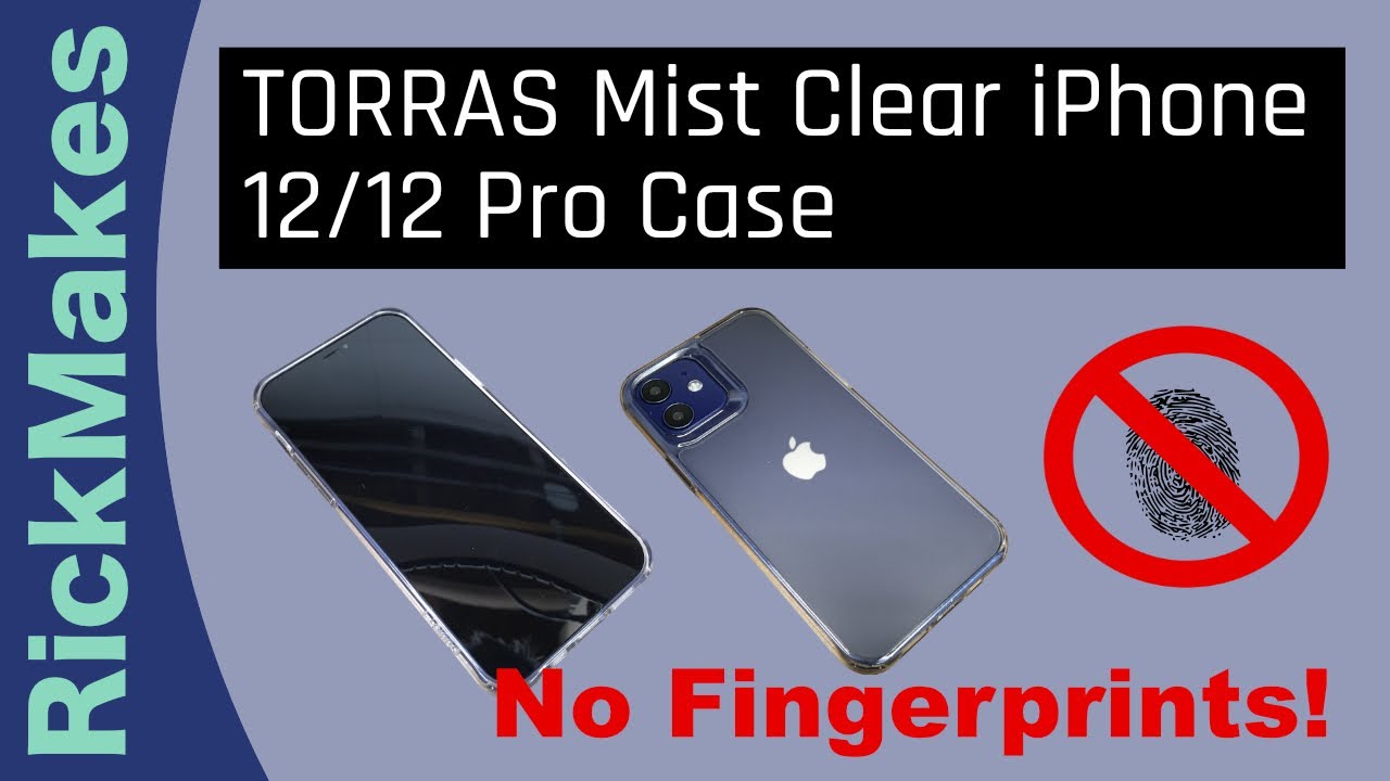 TORRAS Mist Clear iPhone 12/12 Pro Case - YouTube