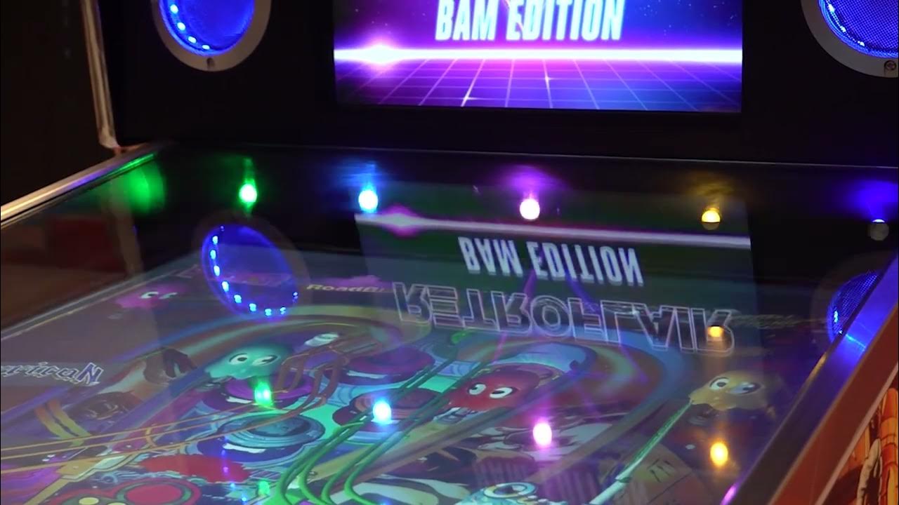 4k - Virtual Pinball - 4x Display Setup Ultimate Pinball Machine - YouTube