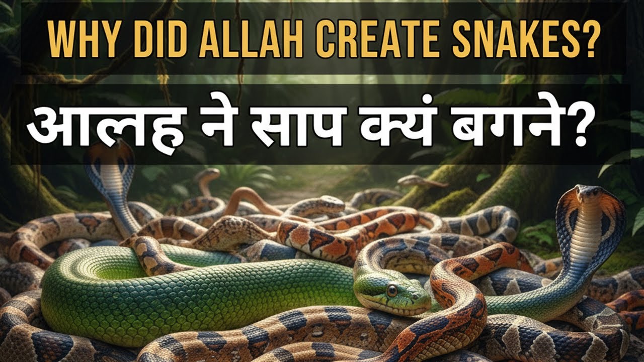 Why Did Allah Create Snakes | अल्लाह ने साँपों को क्यों पैदा किया | The ...