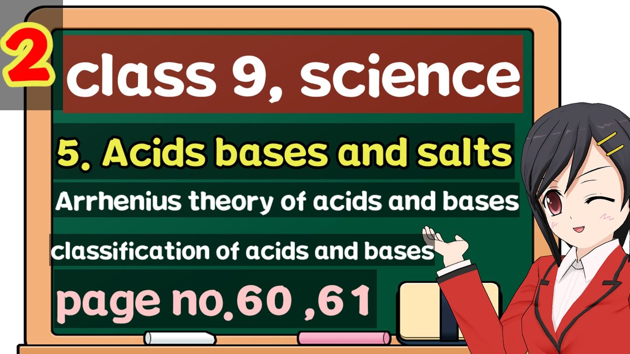 Class 9 science and technology |acids bases and salts | theory of acids ...