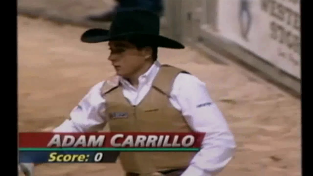 Wild Toad bucks Adam Carrillo - 94 PBR Finals - YouTube