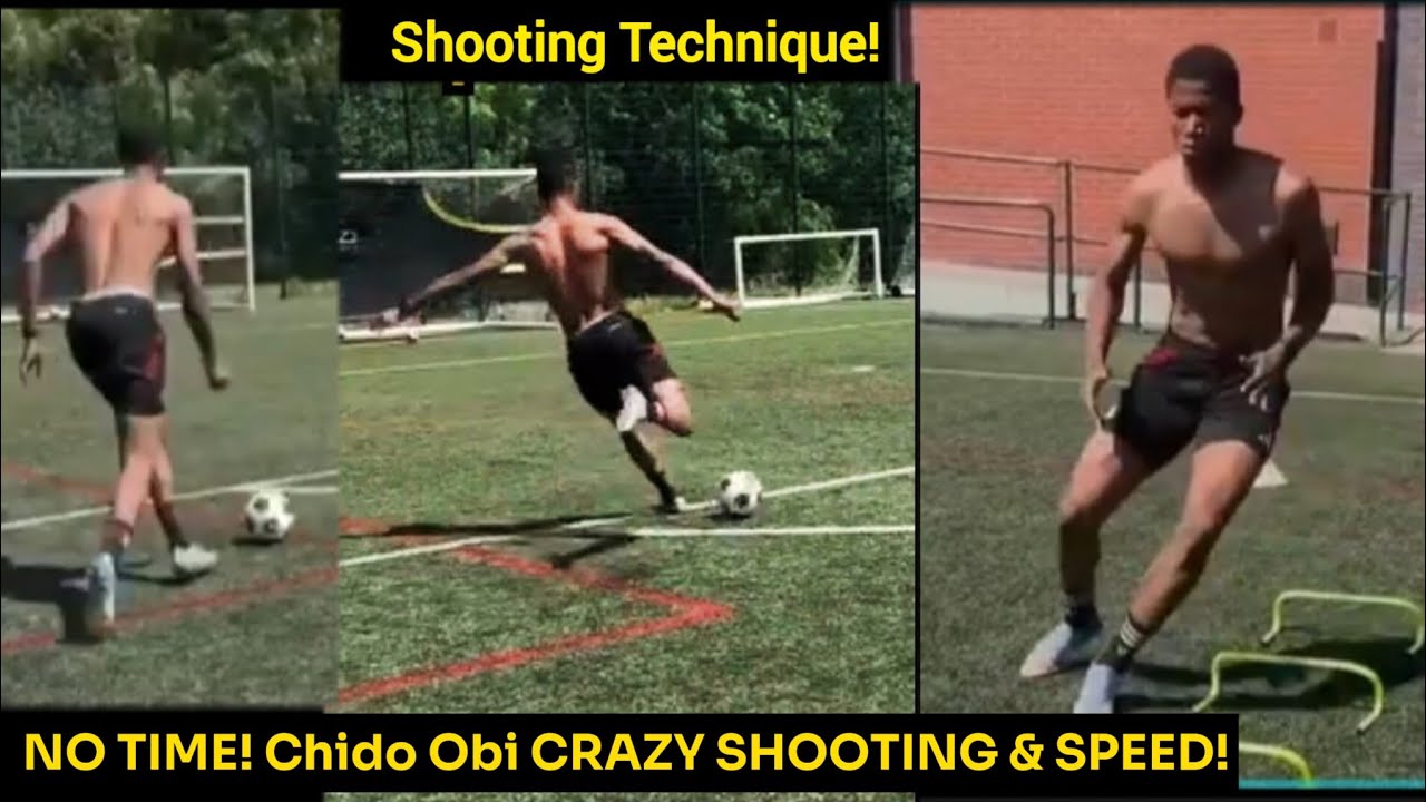 The work doesn't STOP for Chido Obi as he was spotted training HARD ...