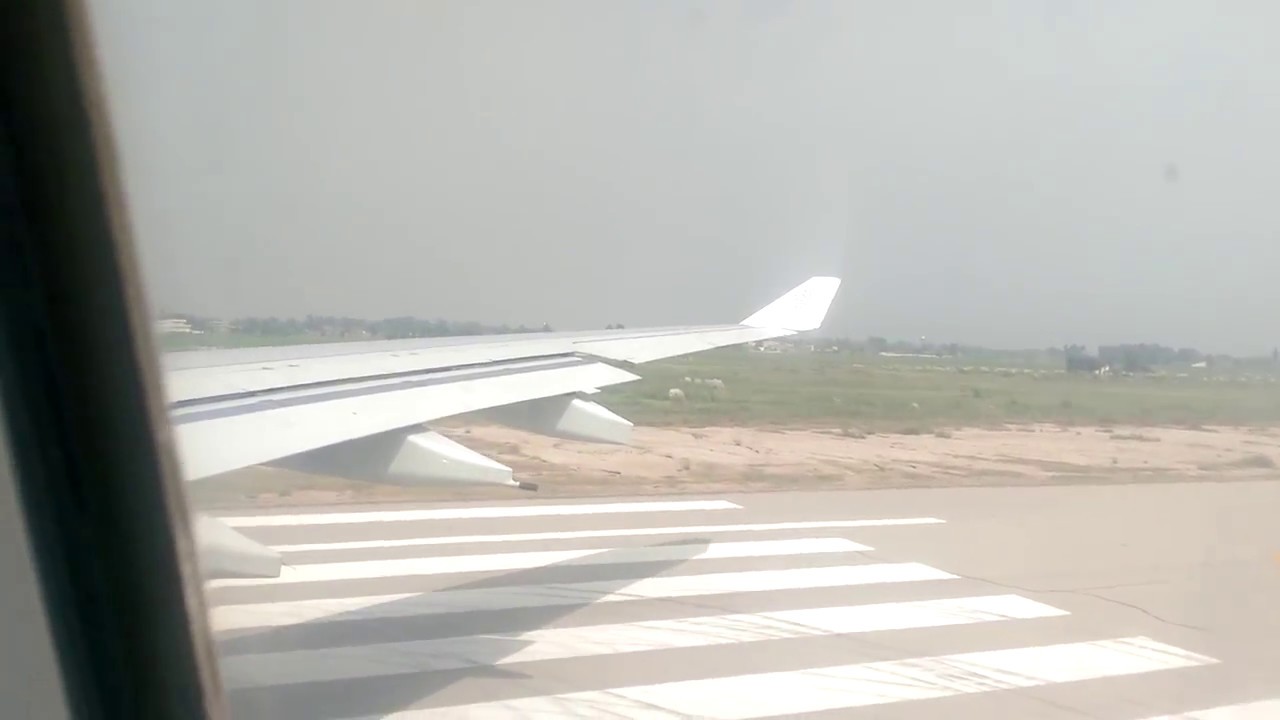 Emirates Take off from Sialkot Pakistan - YouTube