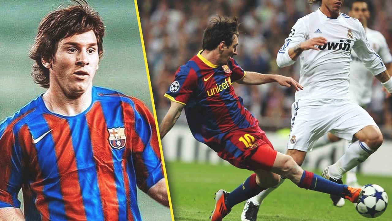 Lionel Messi as a Teenager! Never seen clips! - YouTube