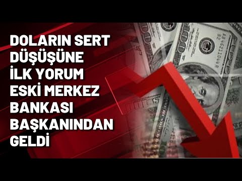 DOLARIN SERT DÜŞÜŞÜNE İLK YORUM ESKİ MERKEZ BANKASI BAŞKANINDAN GELDİ: TABUTUN ÇİVİSİ ÇAKILDI!