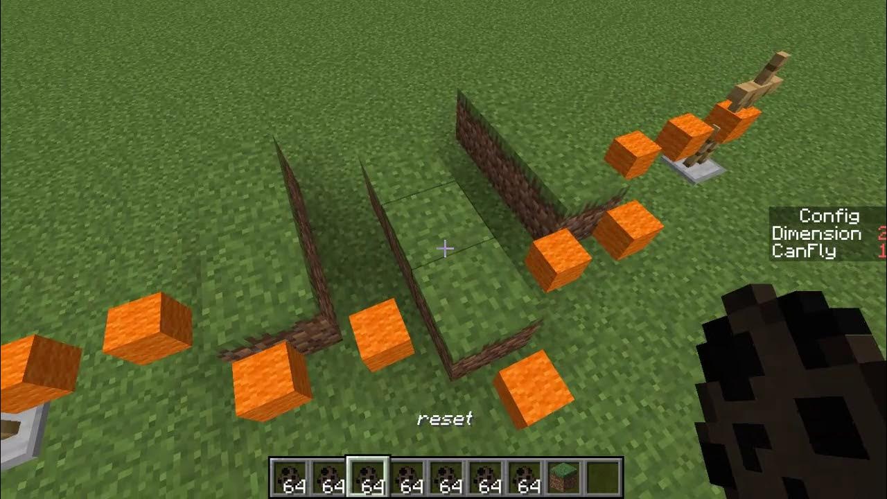A* path finding algorithm in Minecraft (3 dimension) (fully command block) - YouTube