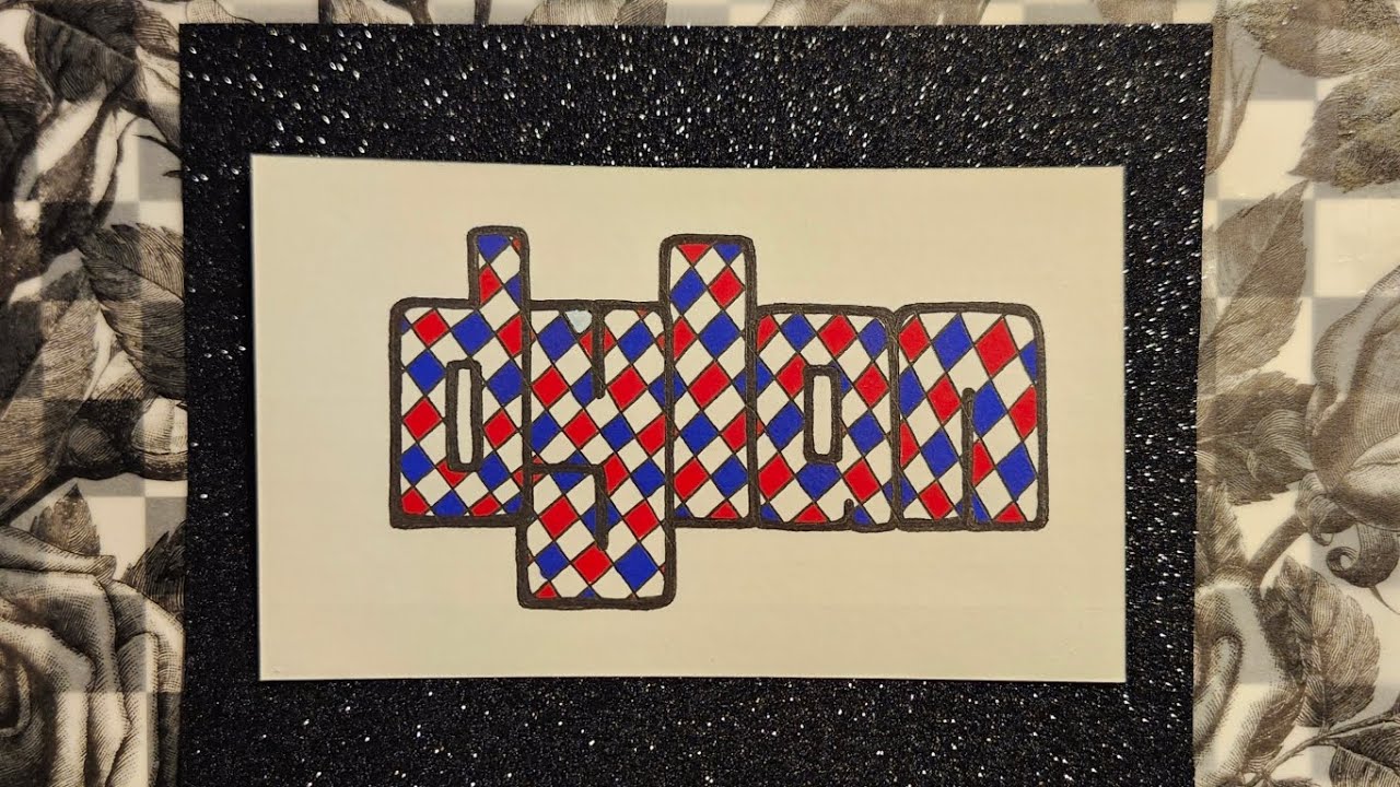 Dylan writing name art ️ - YouTube