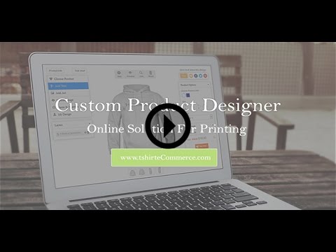 WooCommerce Custom Product Designer - YouTube