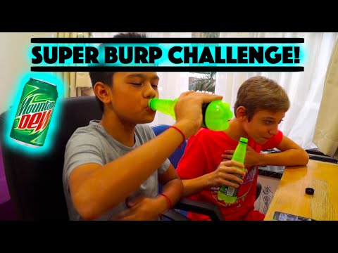 The Super Burp Challenge! Epic Reactions! (feat. TLC) - YouTube