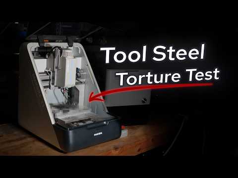Makera Z1 - Can it Cut Steel?