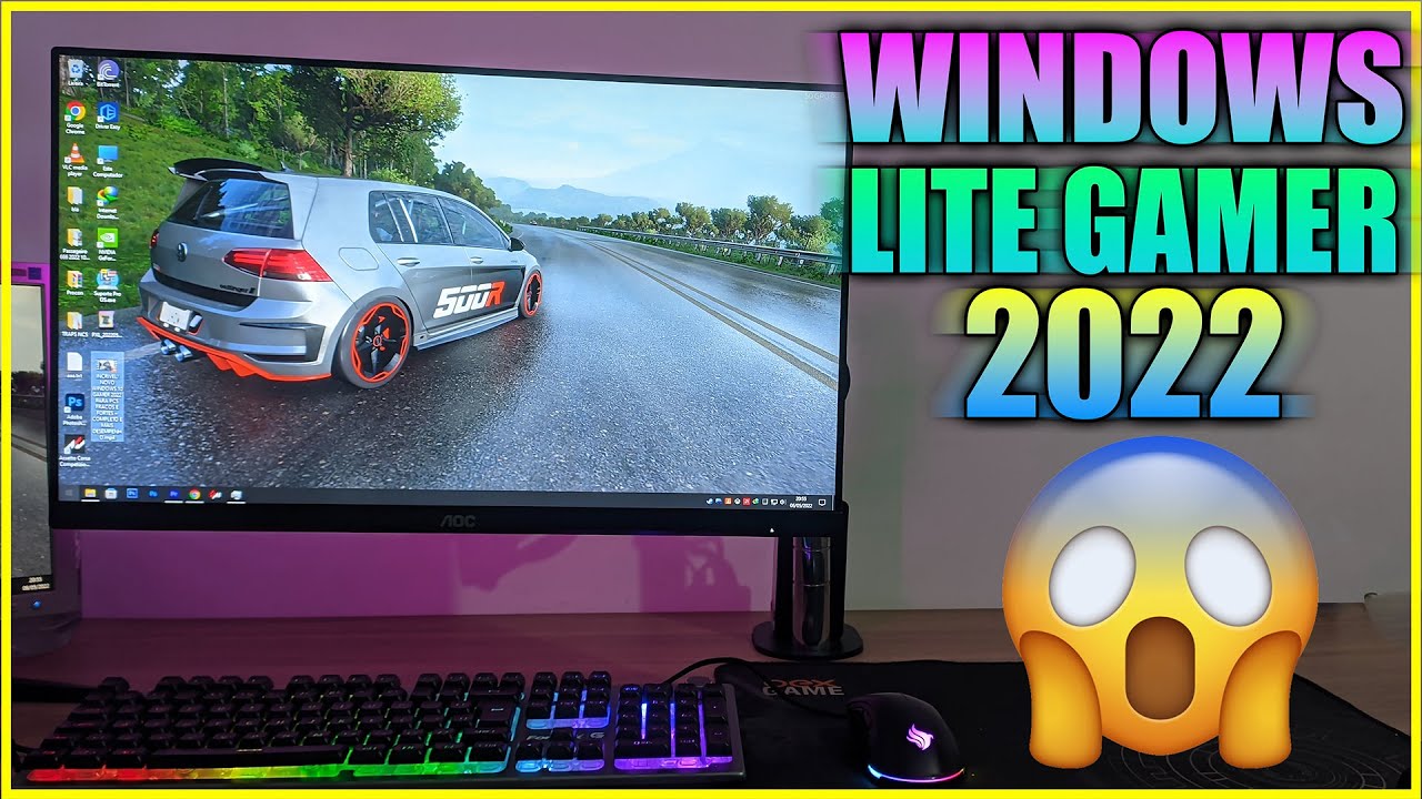 🎮NOVO WINDOWS 10 GAMER 2022 PARA PC FRACO E FORTE + COMPLETO E MAIS ...