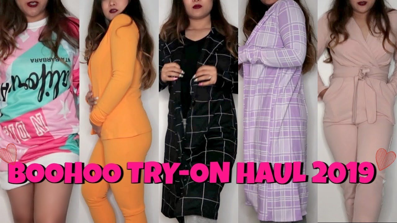 BOOHOO TRY ON HAUL 2019 - YouTube