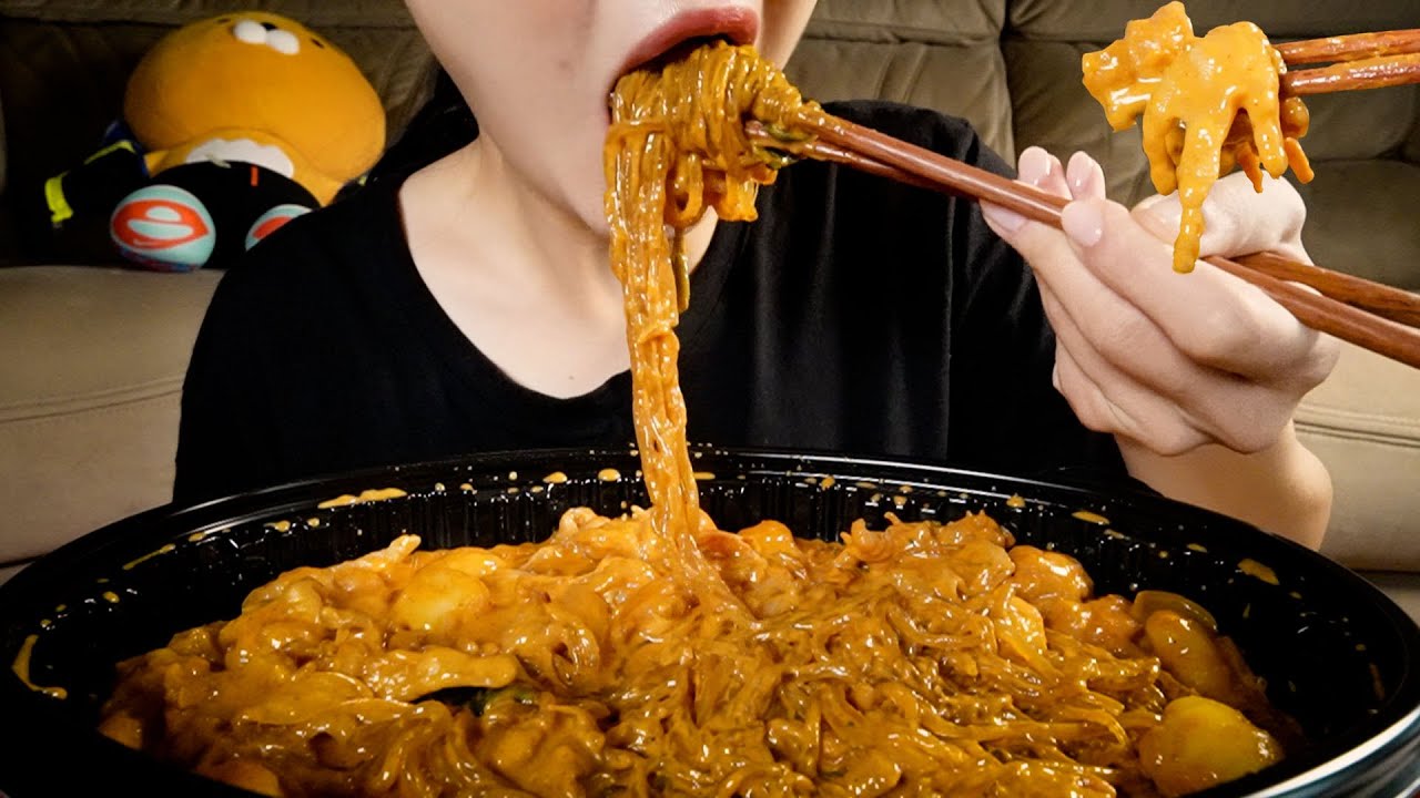 꾸덕한게 땡겨서 두찜 로제 닭발 먹방 소리 맛집😎 Asmr Mukbang Youtube