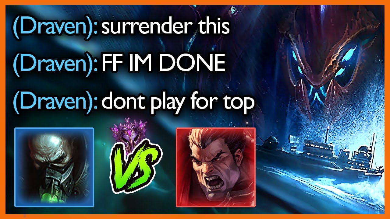 My bot lane wanted to FF?! [Masters Urgot vs Darius] - League of ...