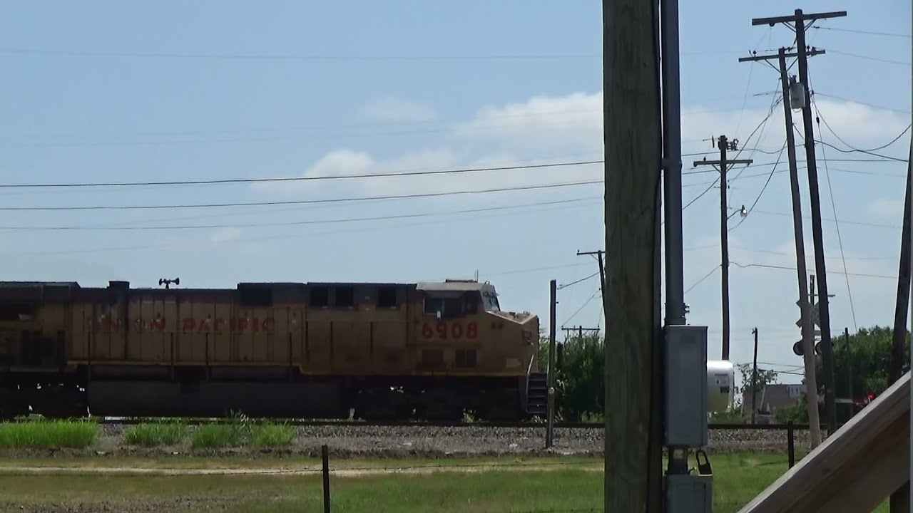 UP 6908 North at Rogers, TX. Nathan K3HL - YouTube