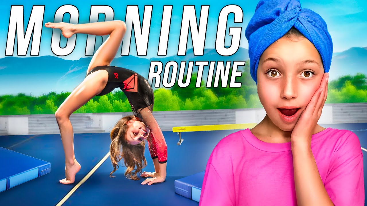My Daughters GYMNASTICS Meet MORNING ROUTINE! - YouTube