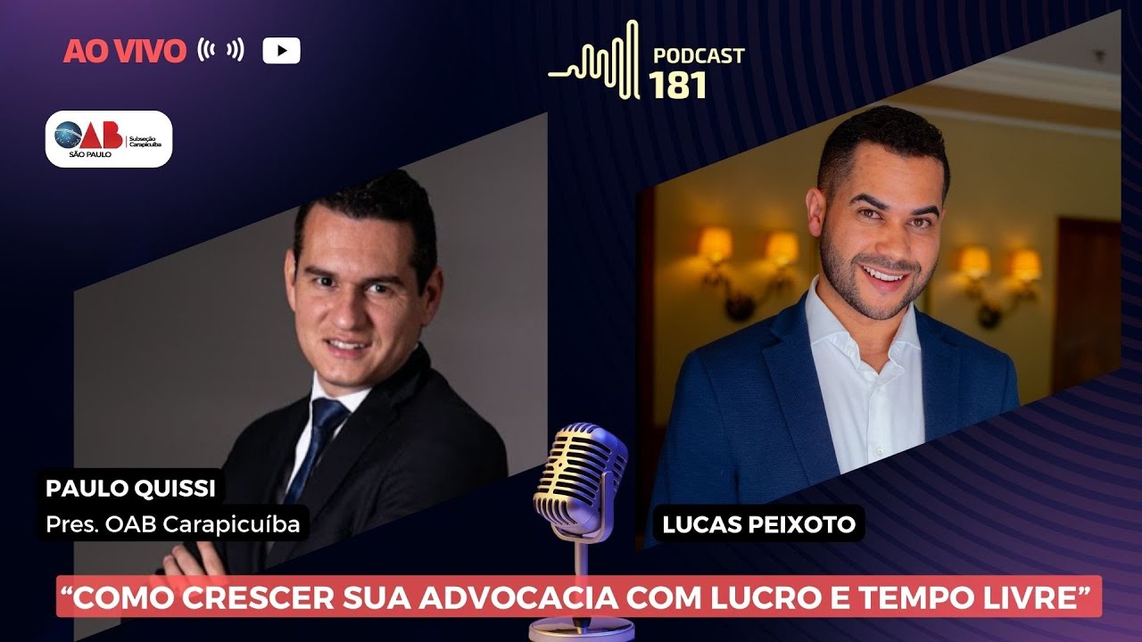 Entrevista com. Lucas Peixoto - Como crescer sua advocacia com lucro e ...