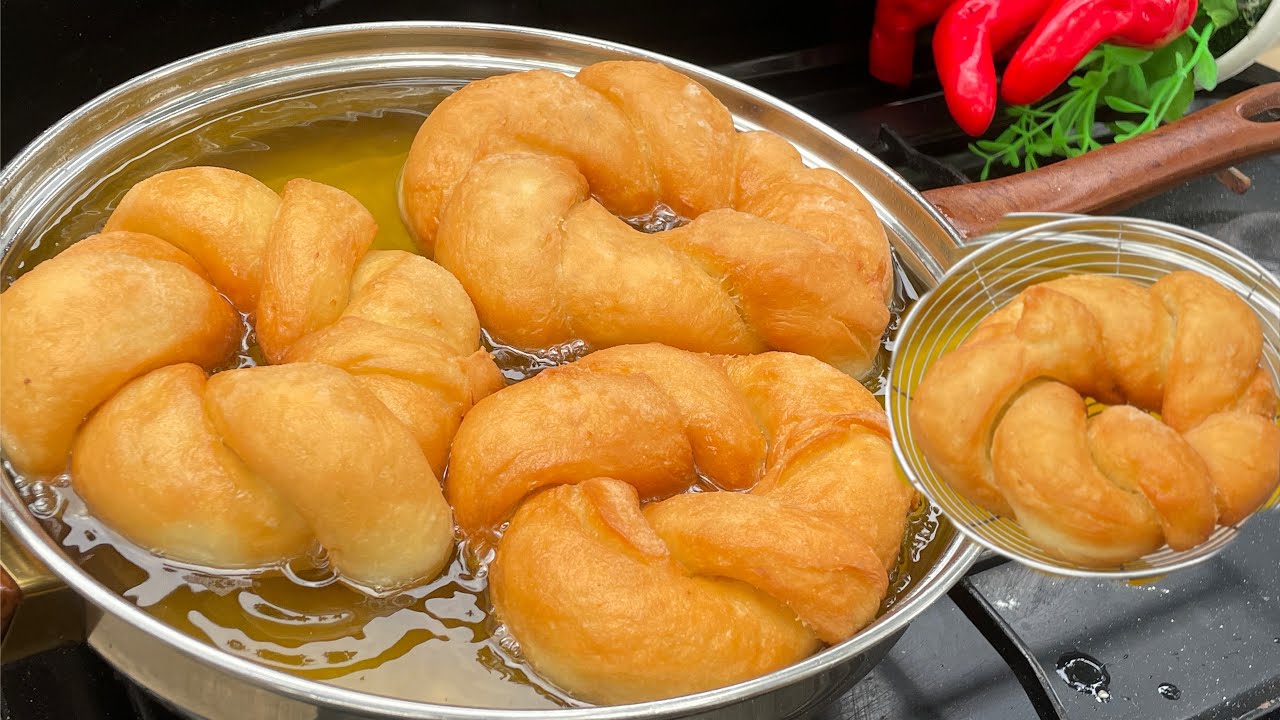 TWISTED DONUTS | HOMEMADE TWISTED DOUGHNUT FROM SCRATCH |HOW TO MAKE ...