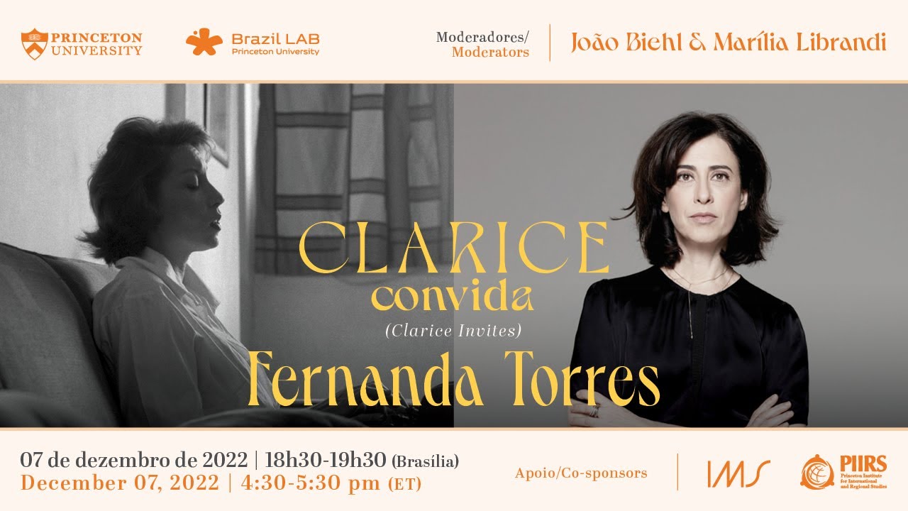 Clarice Convida | Evento de Lançamento com Fernanda Torres - YouTube