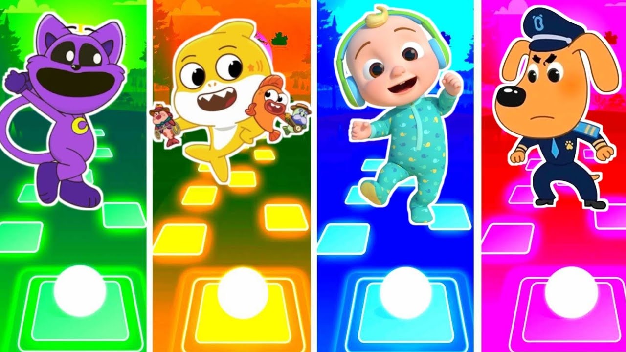 poppy play chapter 3 🆚 Baby shark 🆚 cocomelon 🆚 sheriff Labrador ♦who ...