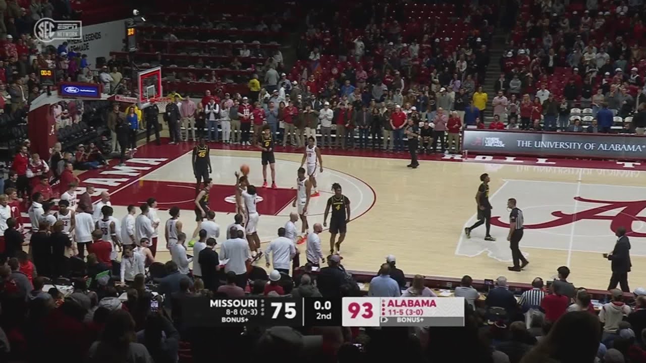 Alabama Crimson Tide vs. Missouri Tigers - Game Highlights - YouTube