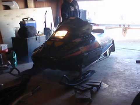 94' Ski-Doo Mach Z 780 with MBRP race can. - YouTube
