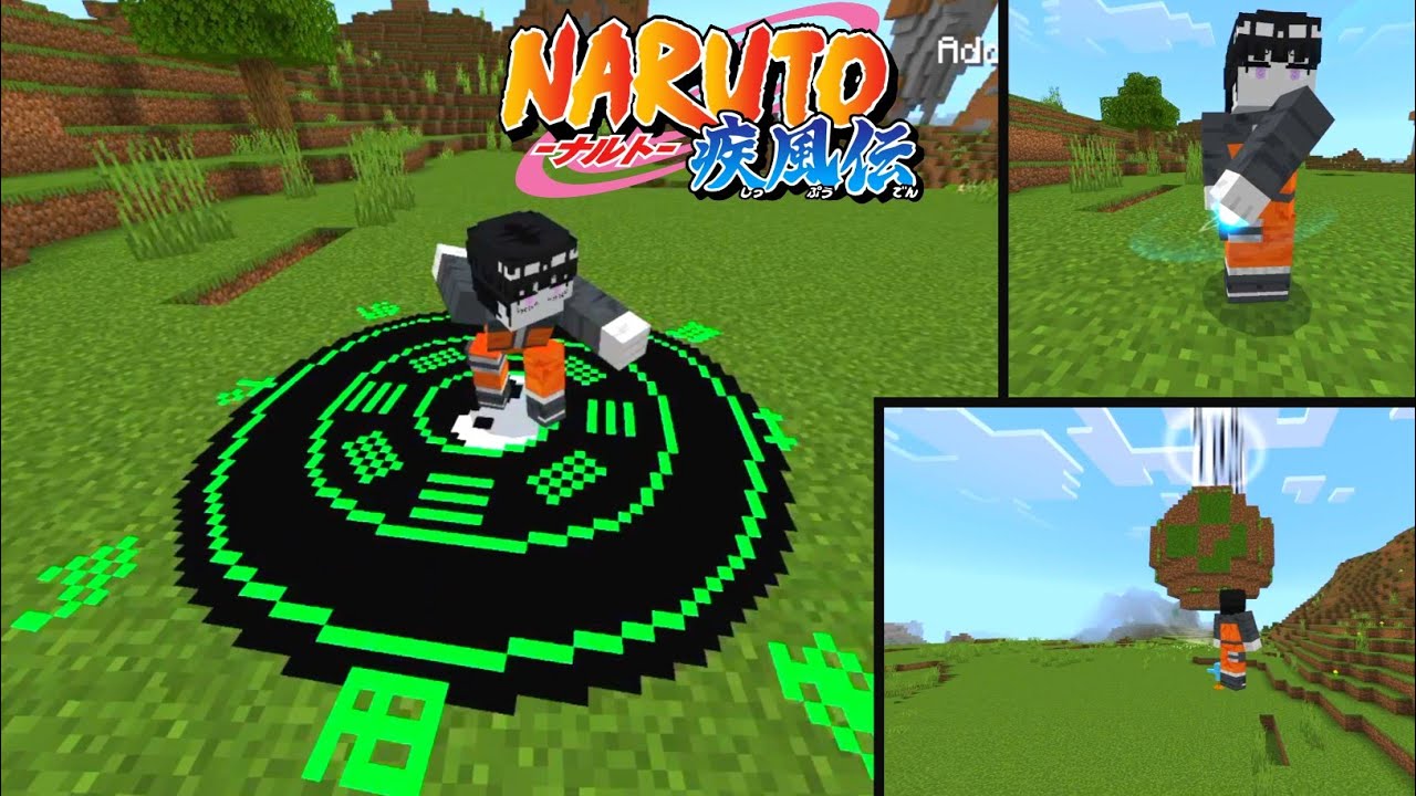 Naruto Mod Pack Bedrock Edition Mods For Minecraft Addons Naruto Mods