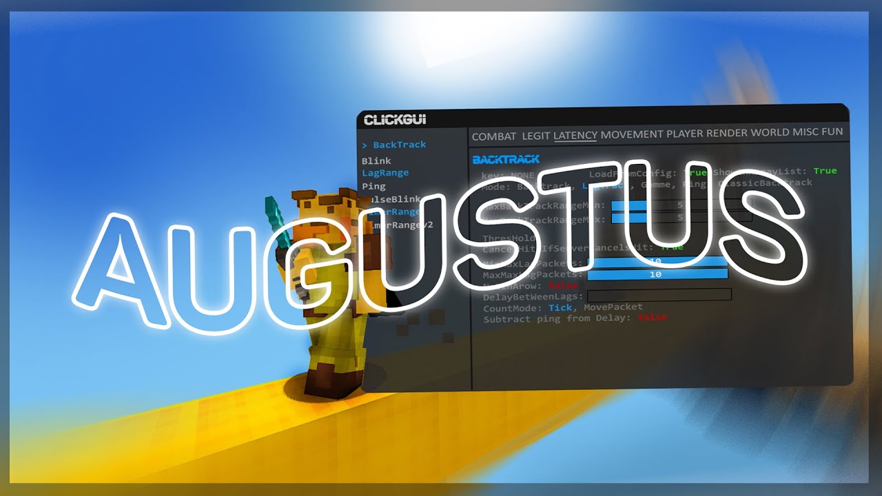 Best Multi Server Hacked Client? Augustus Bypassing Grim AntiCheat ...